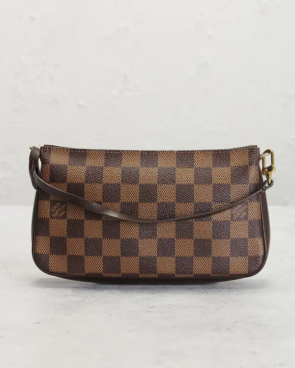 FWRD RENEW Louis Vuitton Damier Ebene Navona Pochette Accessoires Shoulder Bag