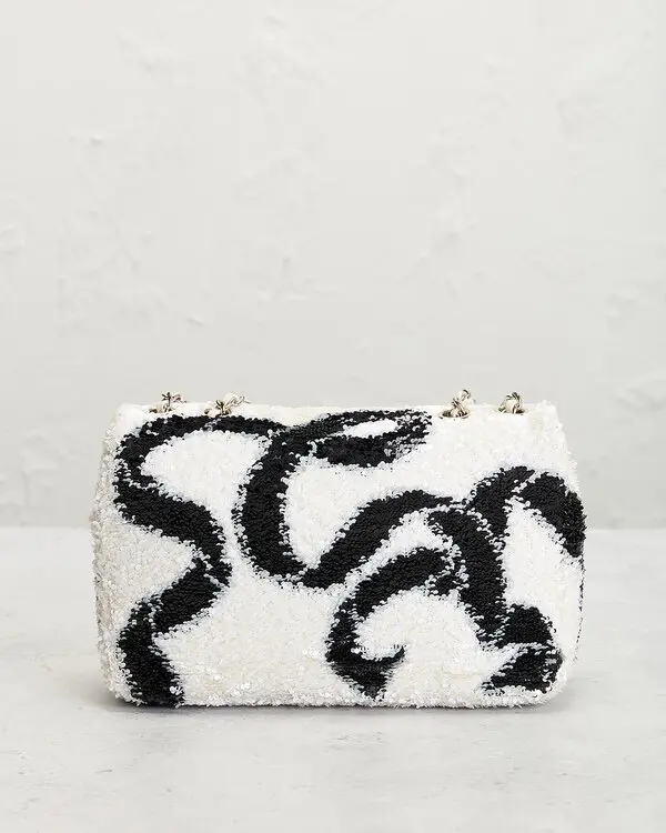 FWRD RENEW Chanel Sequin Ribbon Mini Rectangular Flap Bag