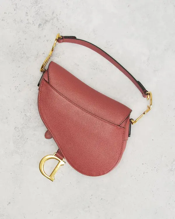 FWRD RENEW Dior Mini Saddle Bag