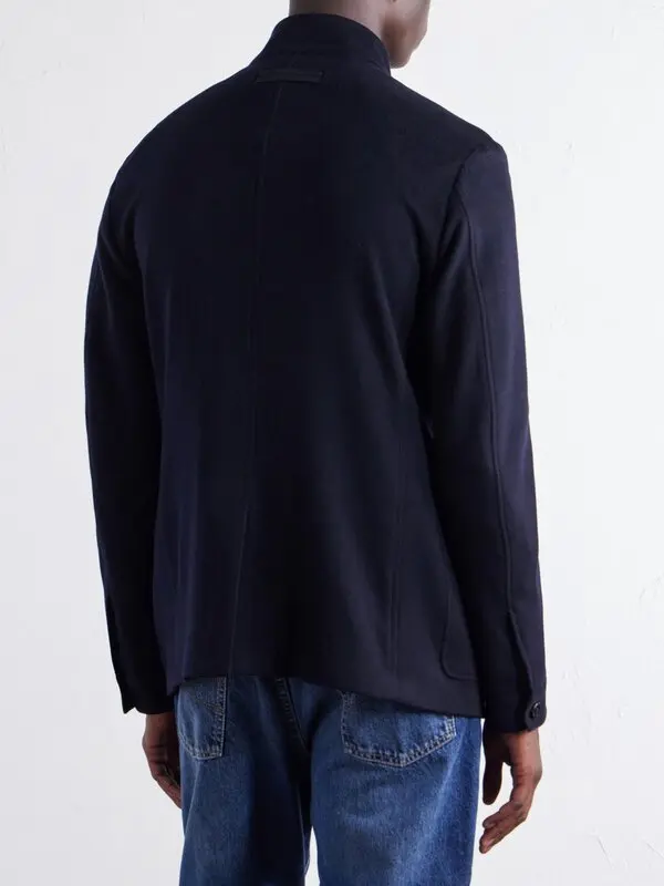 Zegna Il Conte Cashmere Brushed Coat