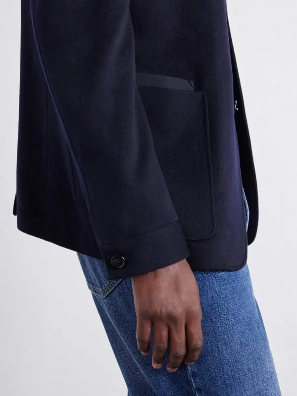 Zegna Il Conte Cashmere Brushed Coat
