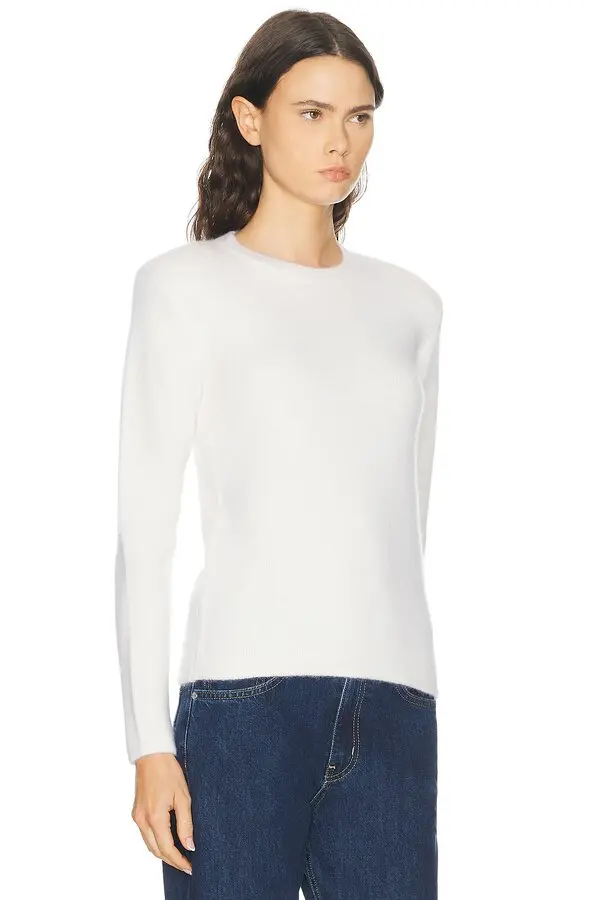 TOTEME Structured Crew Knit Sweater