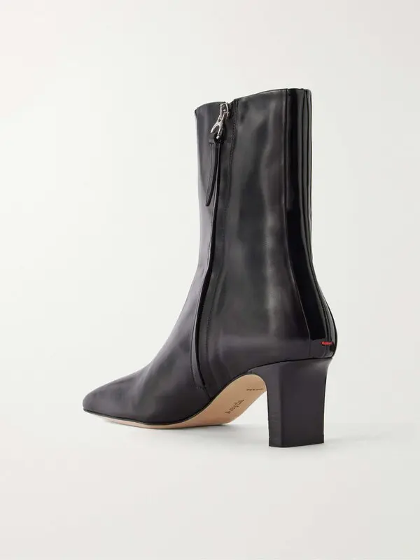 AeydĒ Billie Stripe 55 Leather Ankle Boots