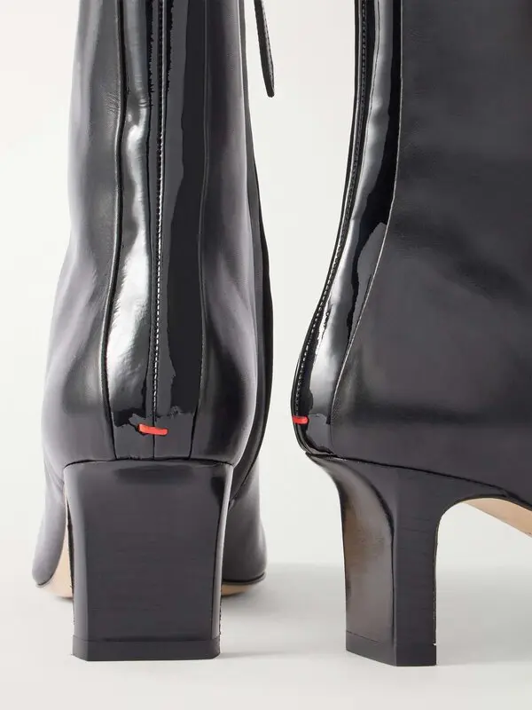 AeydĒ Billie Stripe 55 Leather Ankle Boots