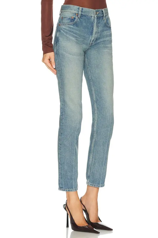 Saint Laurent Authentic Straight Leg