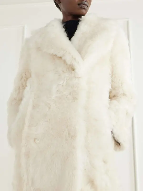 YVES SALOMON Oversized Shearling Coat