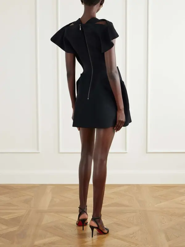 Maticevski Forge Crepe Mini Dress