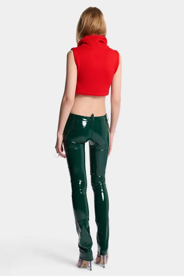 Dsquared2 Wet Tight Pant - Green