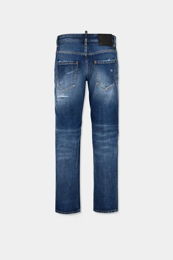 Dsquared2 Medium Ripped Baffo Jenna Jeans