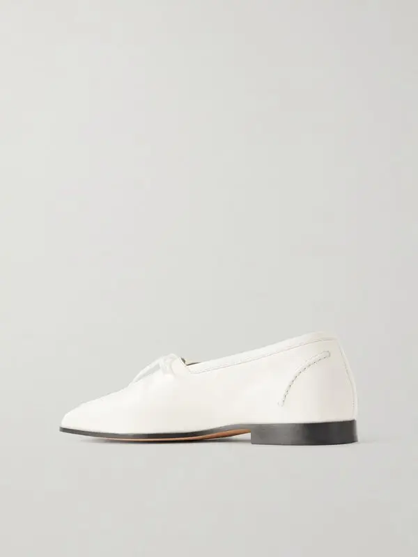 Bottega Veneta Leather Brogues - White