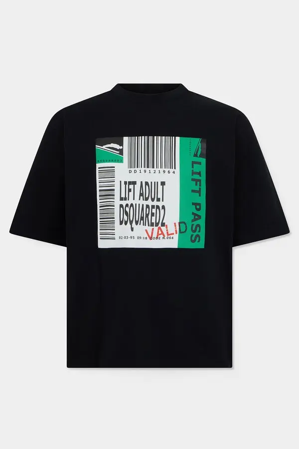 Dsquared2 Ski Pass Loose Fit T-shirt