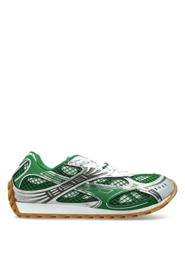 Bottega Veneta Orbit' Sports Shoes - Green
