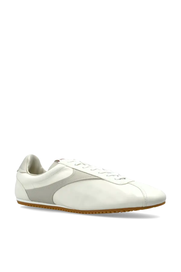 Bottega Veneta Leather Shoes With Logo
