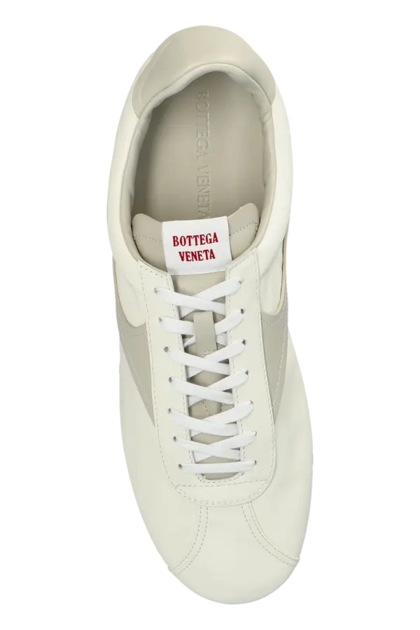 Bottega Veneta Leather Shoes With Logo