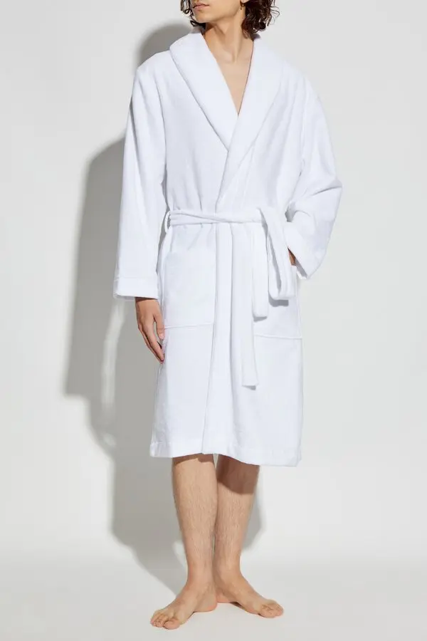 Hanro Cotton Bathrobe With Belt