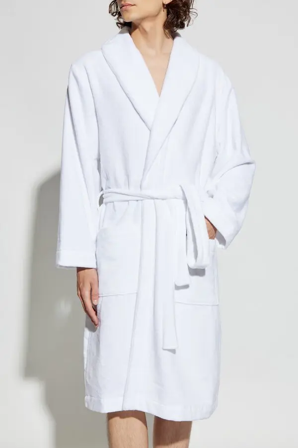 Hanro Cotton Bathrobe With Belt