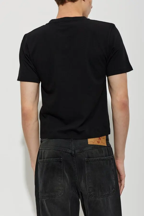 CARNE BOLLENTE T-shirt With Glitter-finished Print