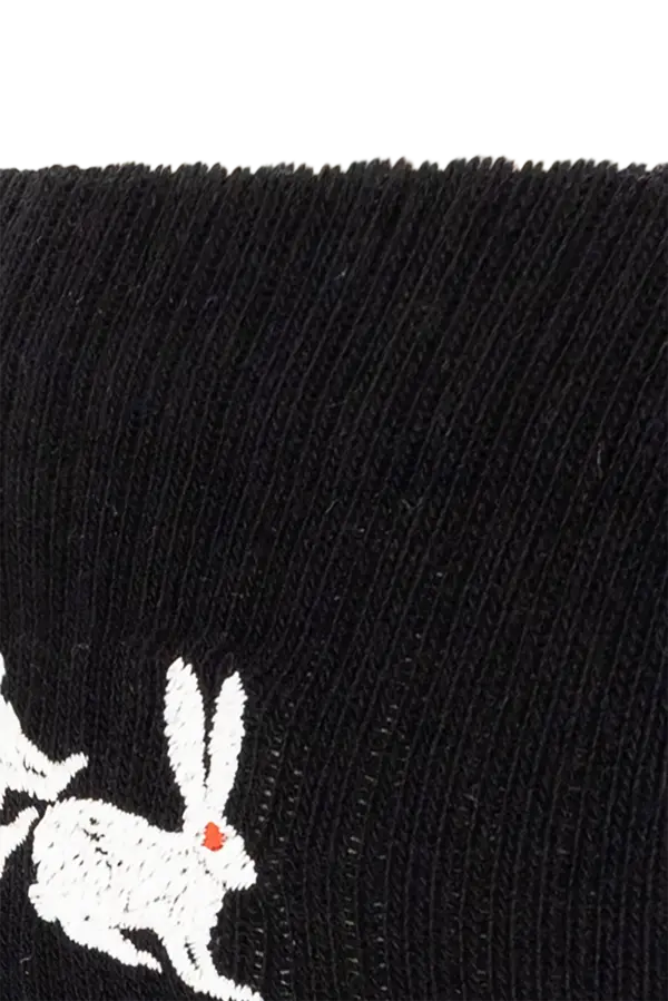 CARNE BOLLENTE Cotton Socks With Logo