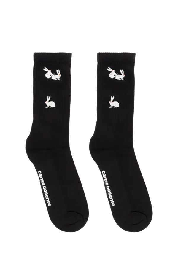 CARNE BOLLENTE Cotton Socks With Logo