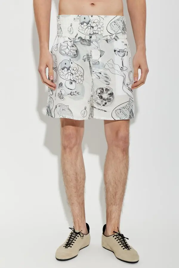 Jacquemus Patterned Shorts