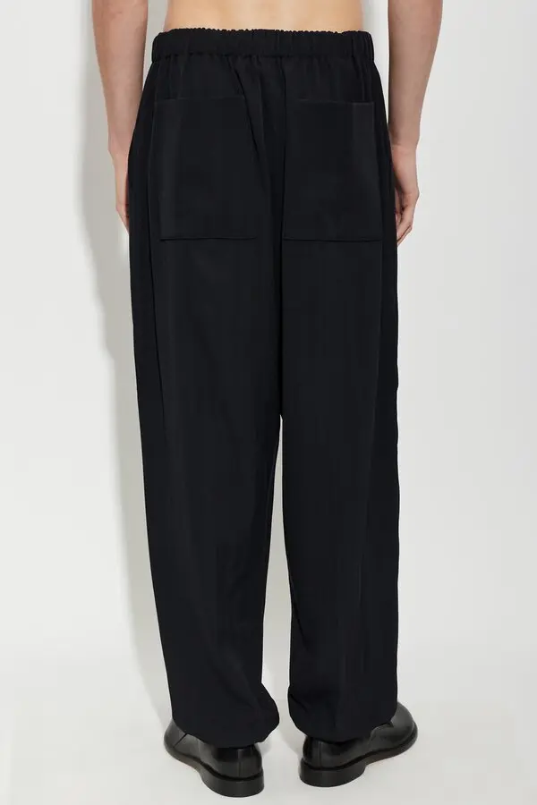 Jacquemus Wool Trousers 'gio' In Gray