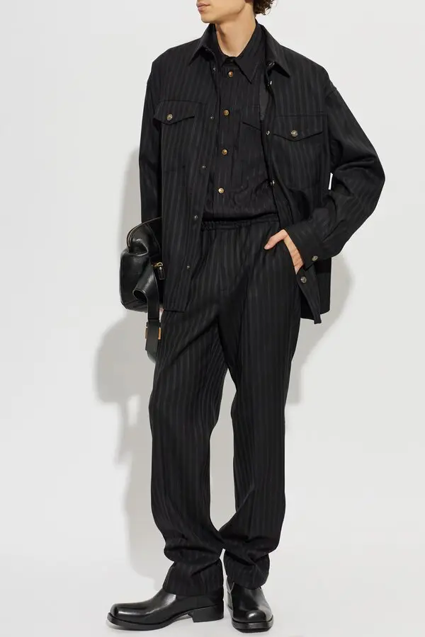 Versace Cotton Shirt With Pockets