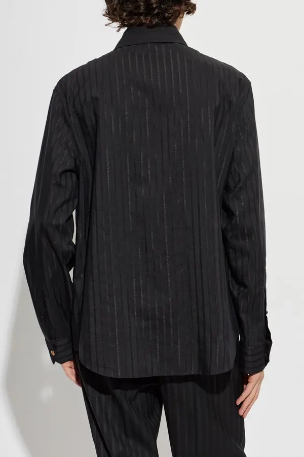 Versace Cotton Shirt With Pockets