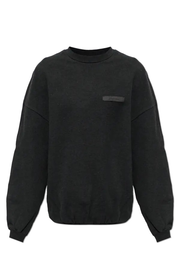 Jacquemus Cotton Sweatshirt ‘ruban - Grey