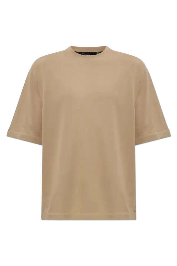 Jacquemus Oversize ‘rond Carre’ T-shirt - Beige