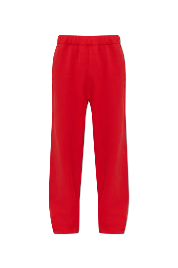 Jacquemus Rond Carre’ Sweatpants - Red