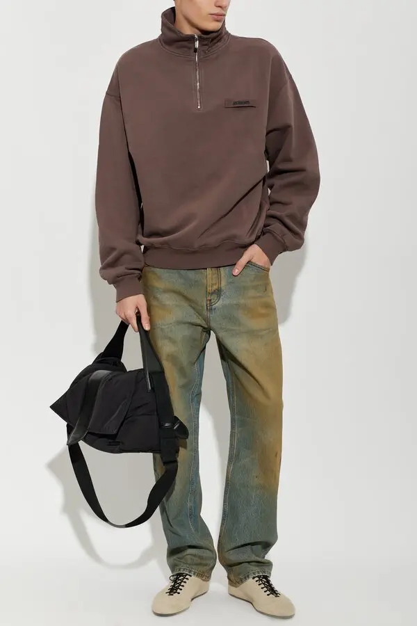 Jacquemus Cotton Sweatshirt ‘gros Grain