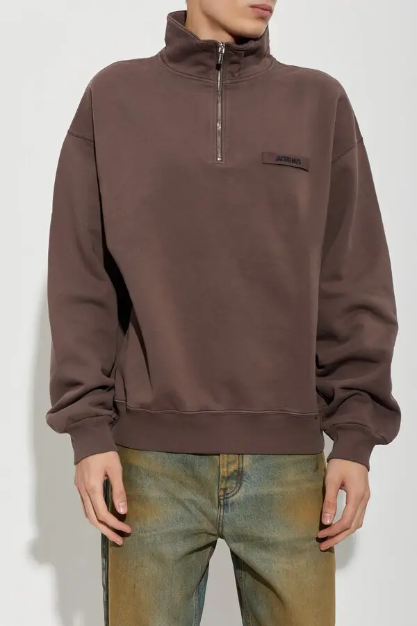 Jacquemus Cotton Sweatshirt ‘gros Grain