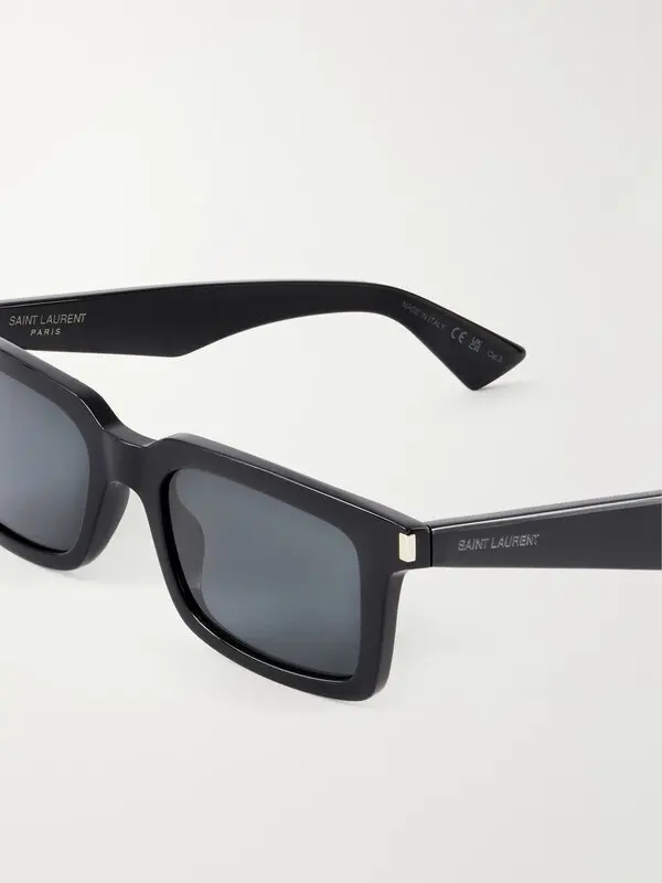 Saint Laurent D-frame Sunglasses - Black