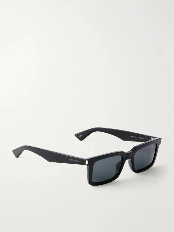 Saint Laurent D-frame Sunglasses - Black