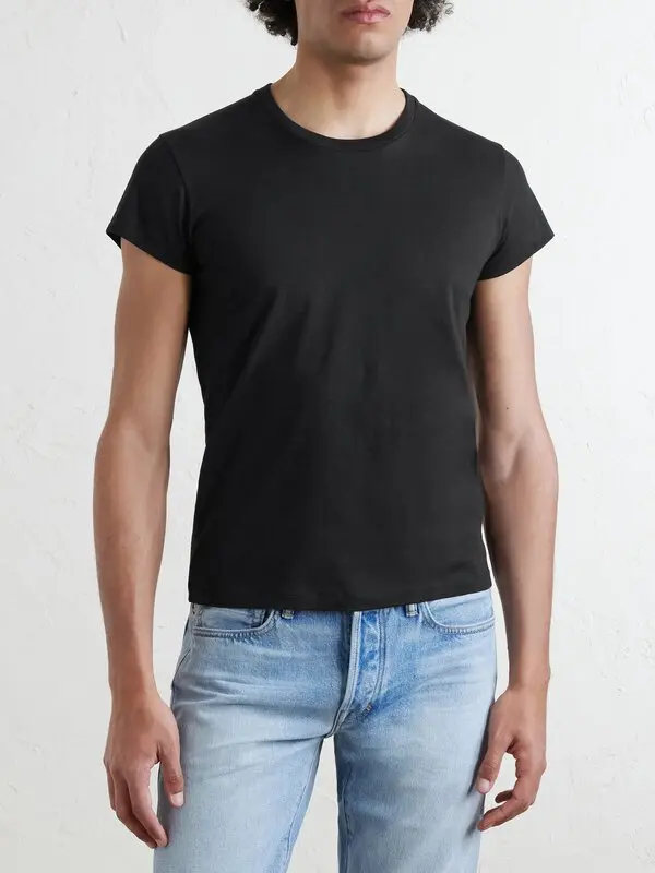 TOM FORD Cotton-jersey T-shirt - Black