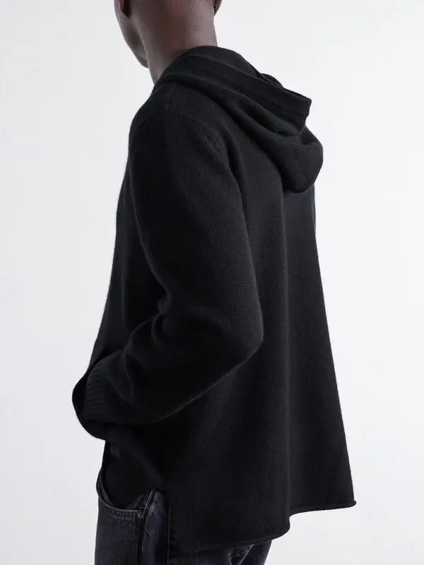JAMES PERSE Cashmere Hoodie - Black