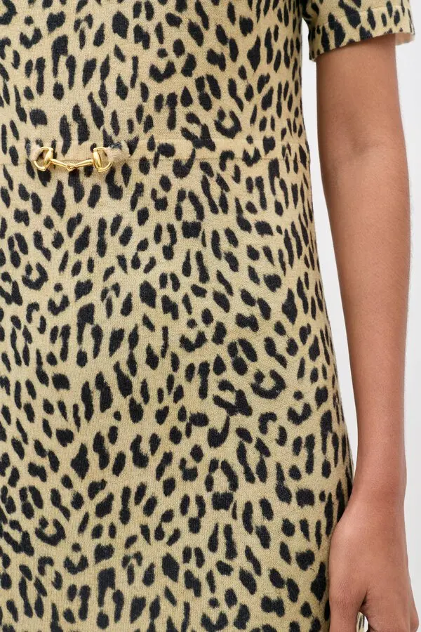 Rixo Kylie Miley Leopard Beige Regular