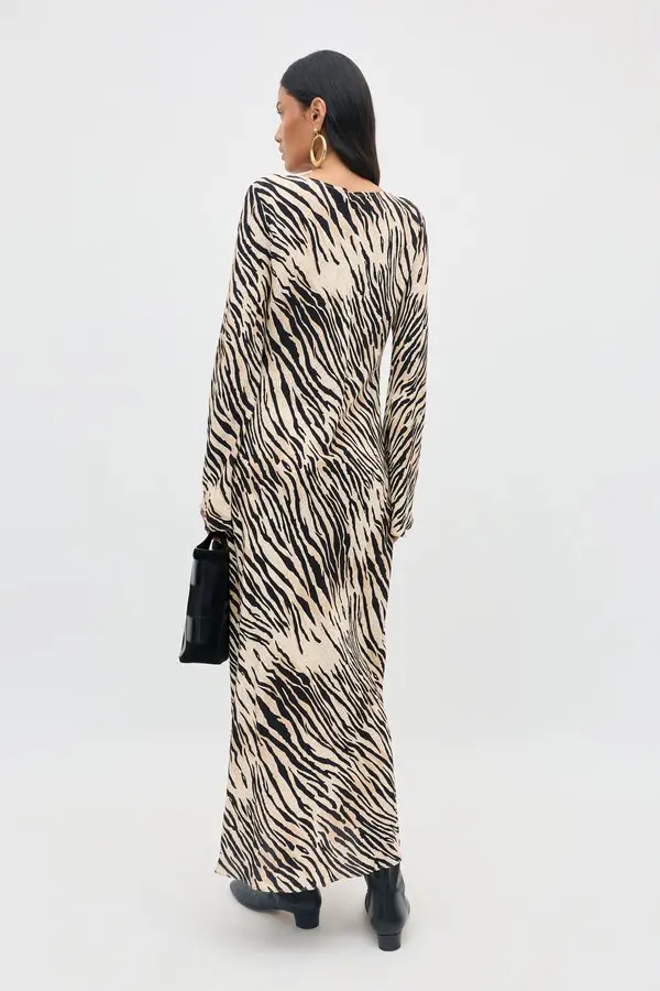 Rixo Amal Cooper Tiger Beige Regular