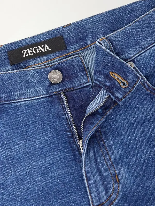 Zegna Roccia Slim-fit Straight-leg Jeans
