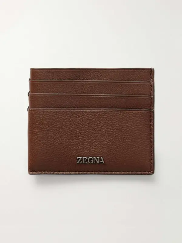 Zegna Leather Cardholder