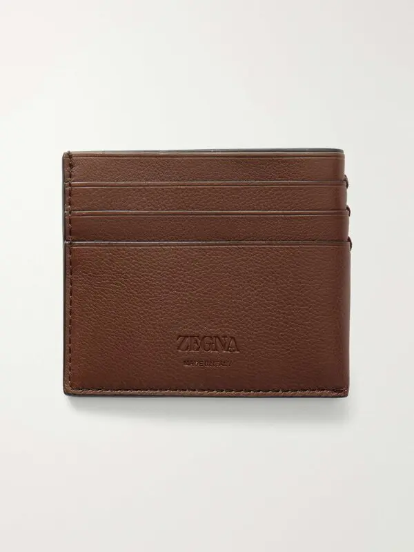 Zegna Leather Cardholder