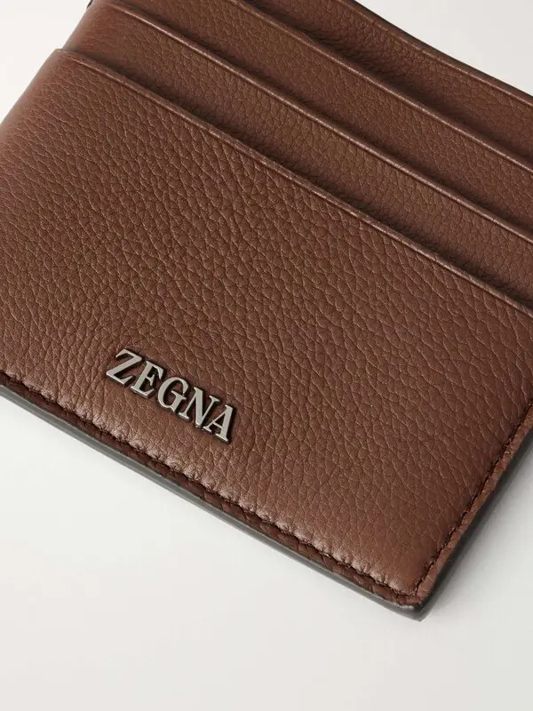 Zegna Leather Cardholder