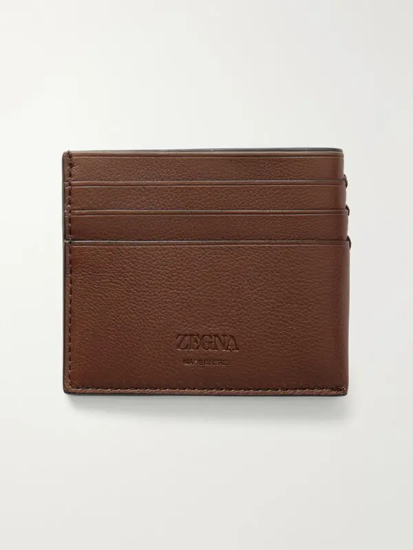 Zegna Leather Cardholder
