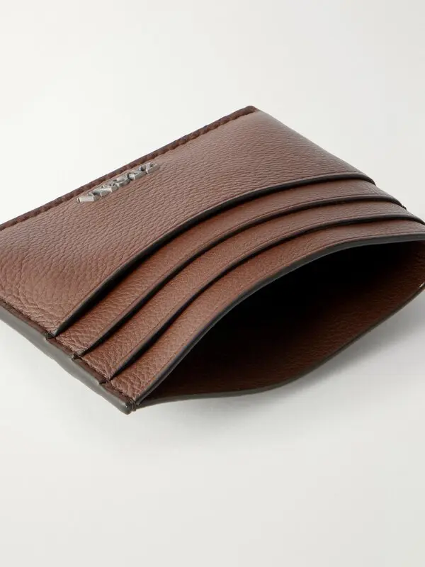 Zegna Leather Cardholder