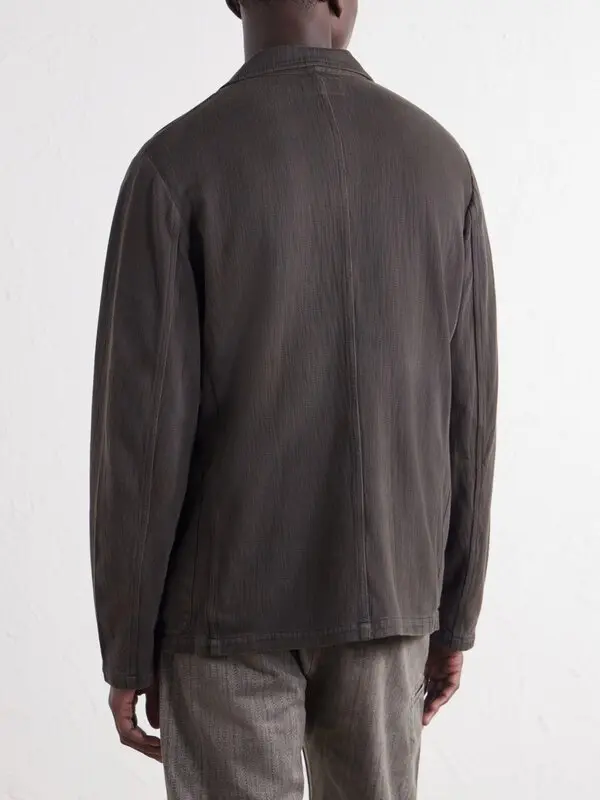 Ralph Lauren Herringbone Cotton Blazer