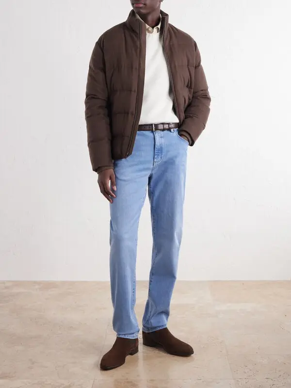 Zegna Roccia Slim-fit Straight-leg Jeans