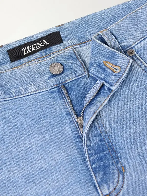 Zegna Roccia Slim-fit Straight-leg Jeans