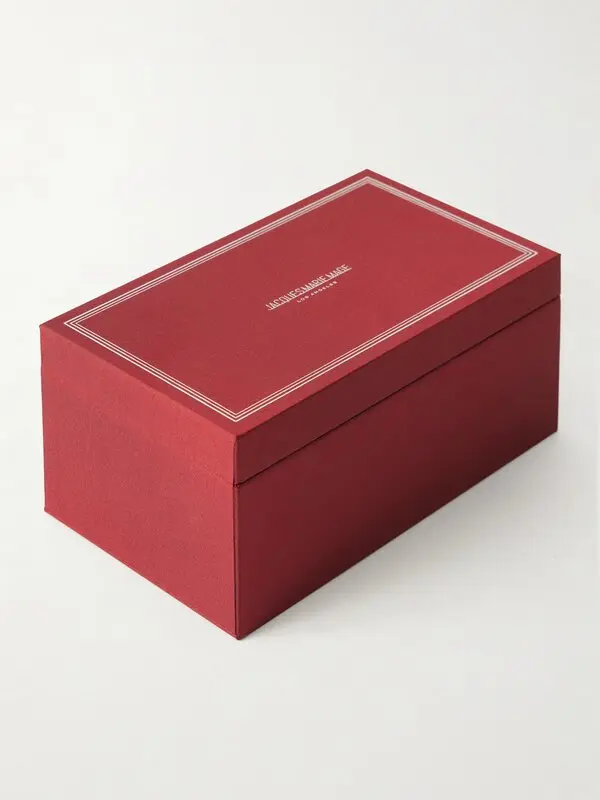 JACQUES MARIE MAGE Enzo Square-frame Acetate Sunglasses - Red
