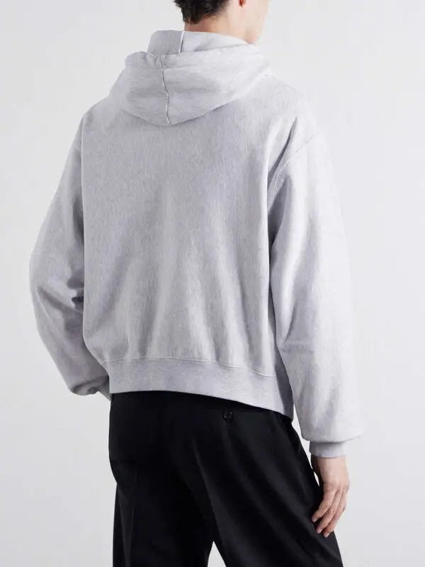 Celine Logo-print Cotton-jersey Hoodie