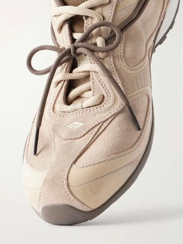 Balenciaga Radar Suede Sneakers